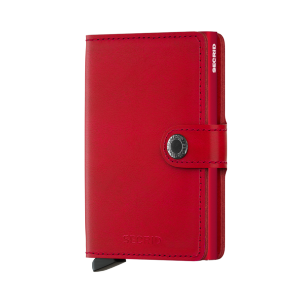Secrid Mini Wallet Original Red-Red — B. Sleuth & Statesman